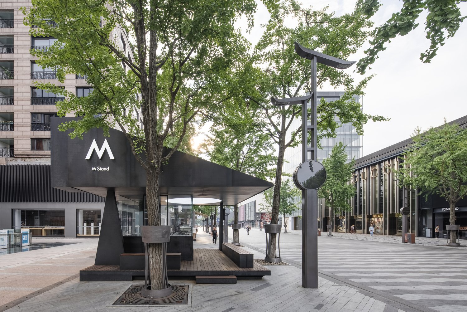 Corner Pavilion, China - SSMB