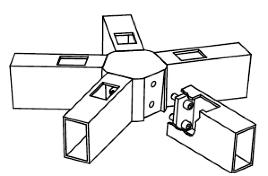 Connector Node For Free-Form Grid Shells - SSMB